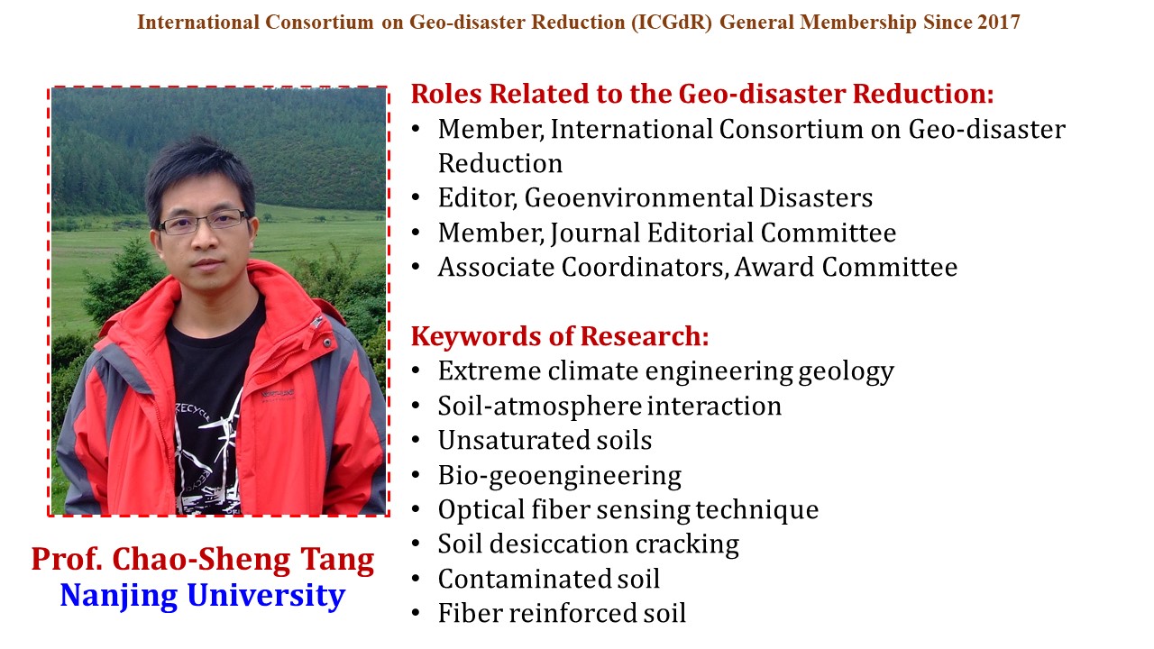 ICGdR, International Consortium on Geo-disaster Reduction